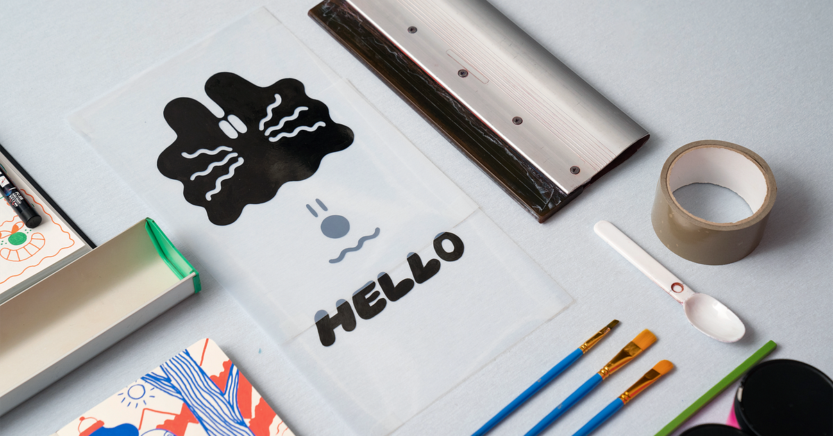 Online Course - Introduction to Colorful Screen Printing for Clothing ...