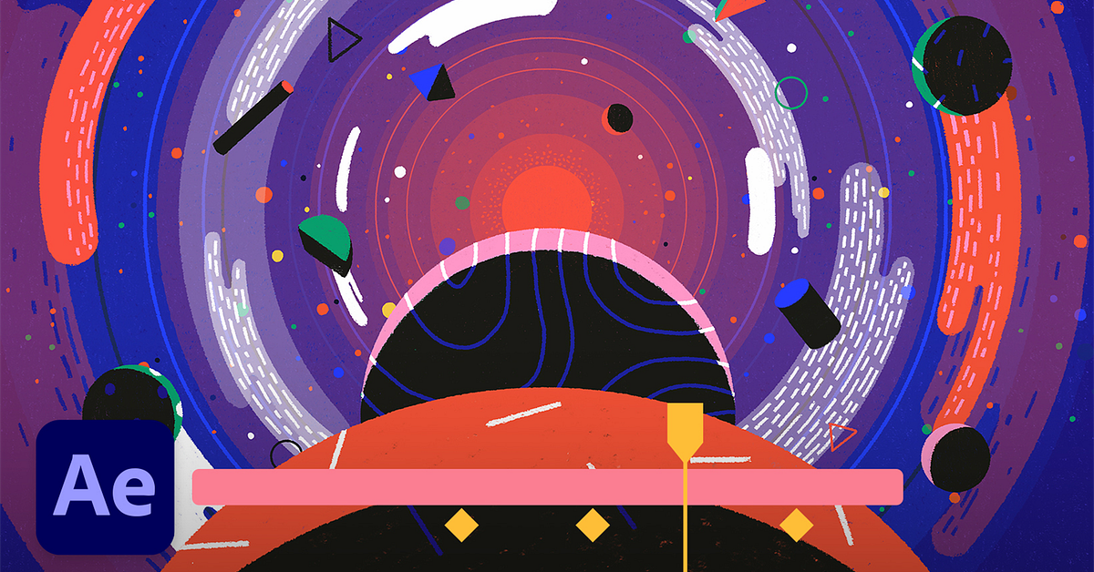 Curso online - Transiciones animadas con ilustración 2D y After Effects (Yukai Du) | Domestika