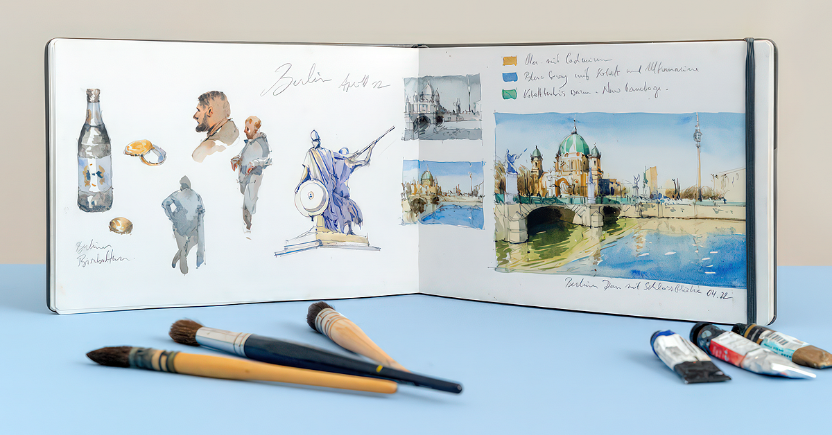 Cours en ligne - Carnet de voyage à l'aquarelle : peignez le monde ...