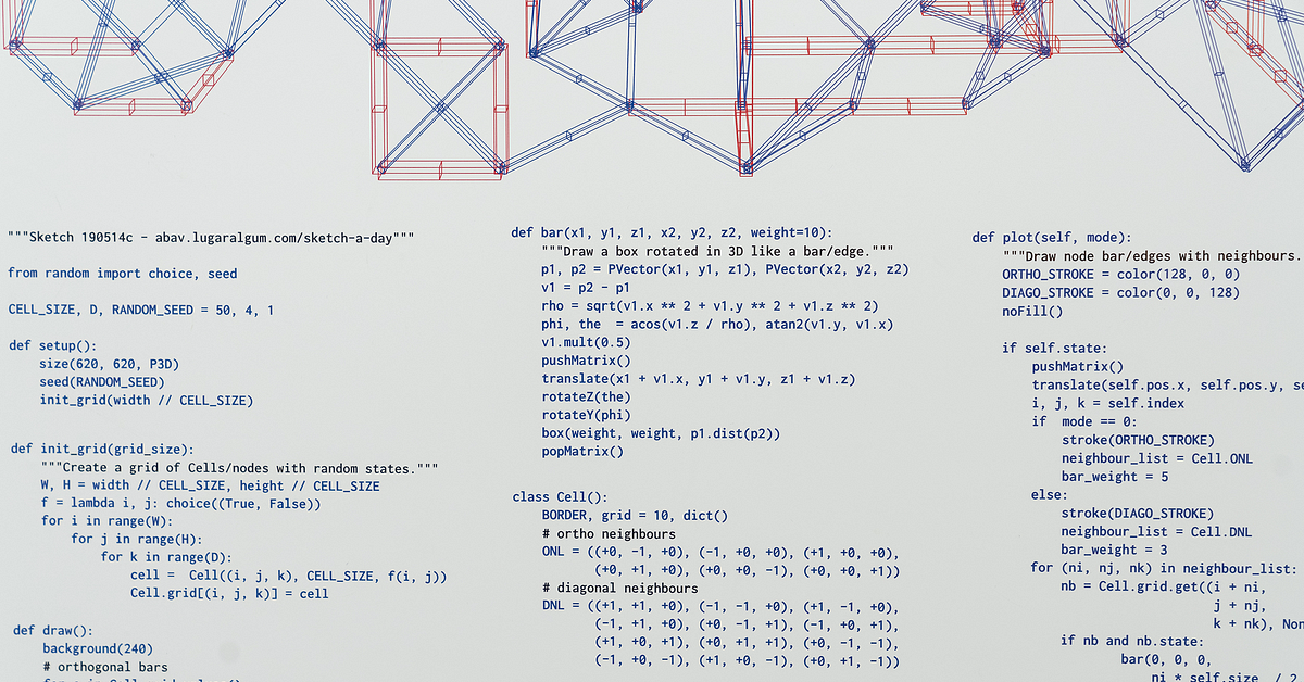 Online Course Designing With Python Programming For A Visual Context