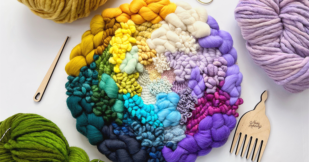 Online Course - Circular Weaving for Colorful Wall Decor (Jen Duffin ...