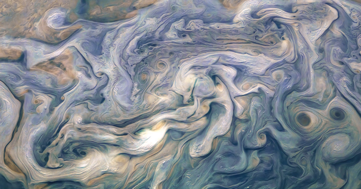 Jupiter: Textures and Colors Out of This World | Domestika