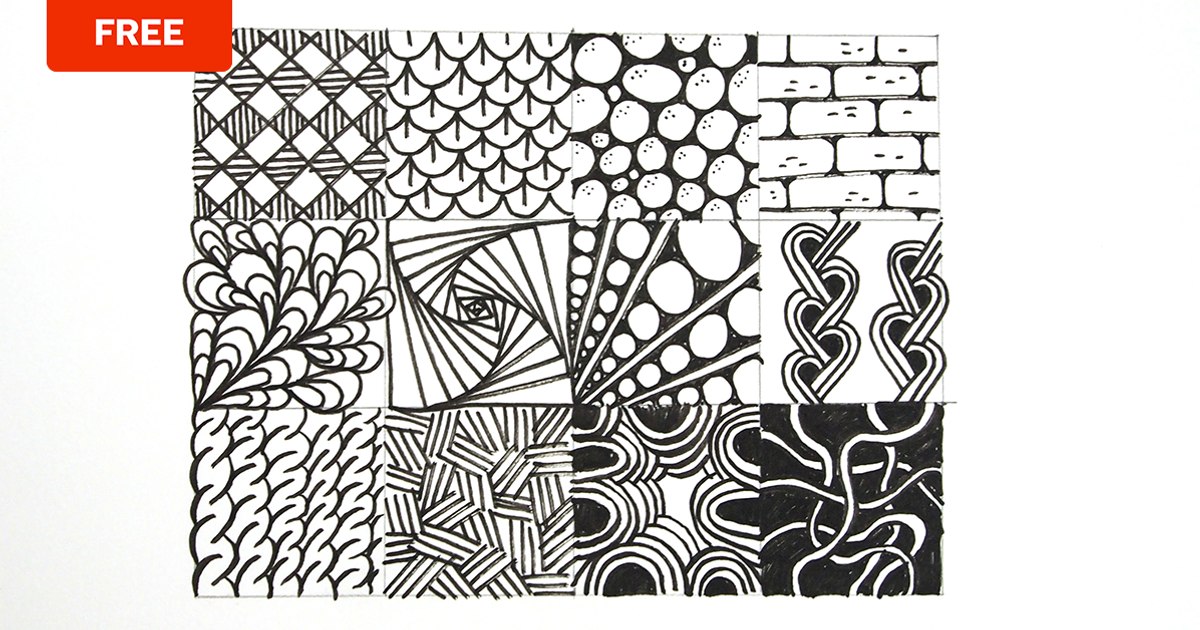 Free Download: Easy Doodle Exercises to Learn to Draw | Domestika
