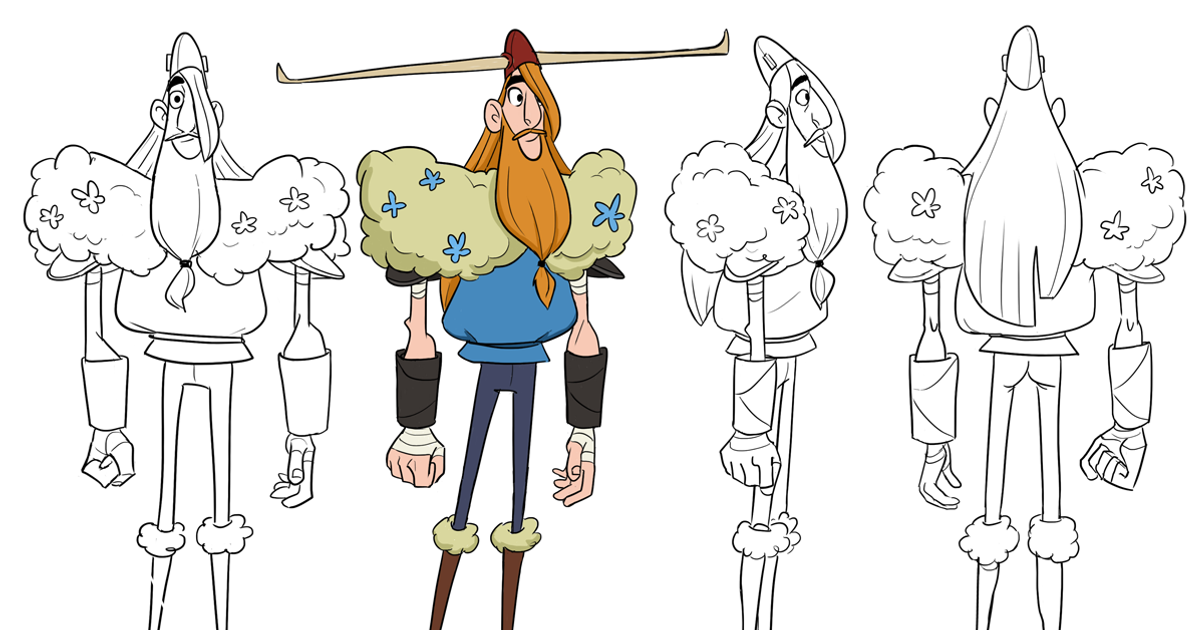 What Is a Turnaround in Character Design and How To Draw One | Domestika