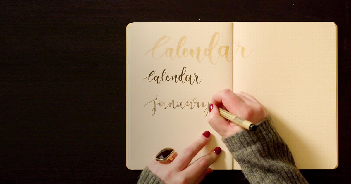 Tutorial Bullet Journal: ideias para melhorar sua técnica de hand ...
