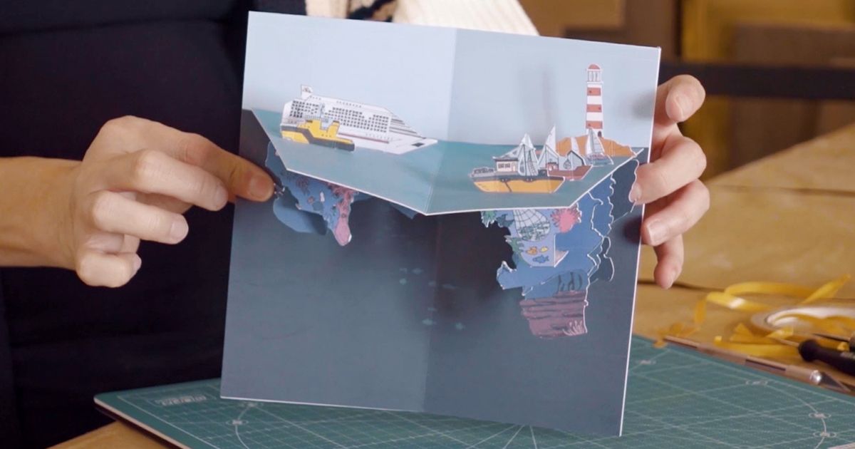 DIY Tutorial: How to Make a Pop-Up Card | Domestika