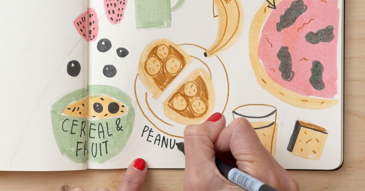 Illustration Tutorial: How to Keep an Illustrated Journal | Domestika