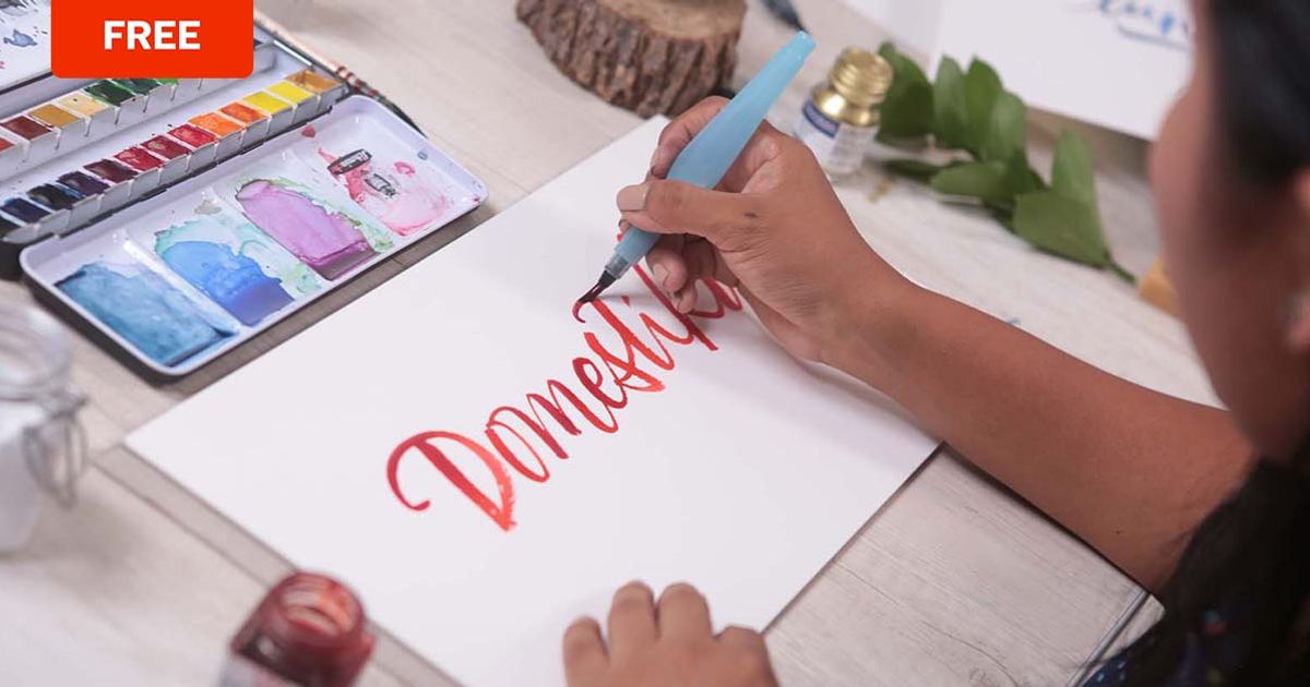 10 Free Online Calligraphy Classes For Beginners | Domestika