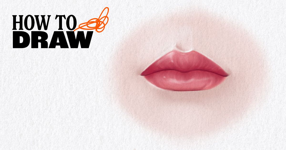 Free Tutorial: How to Paint Realistic Lips | Domestika