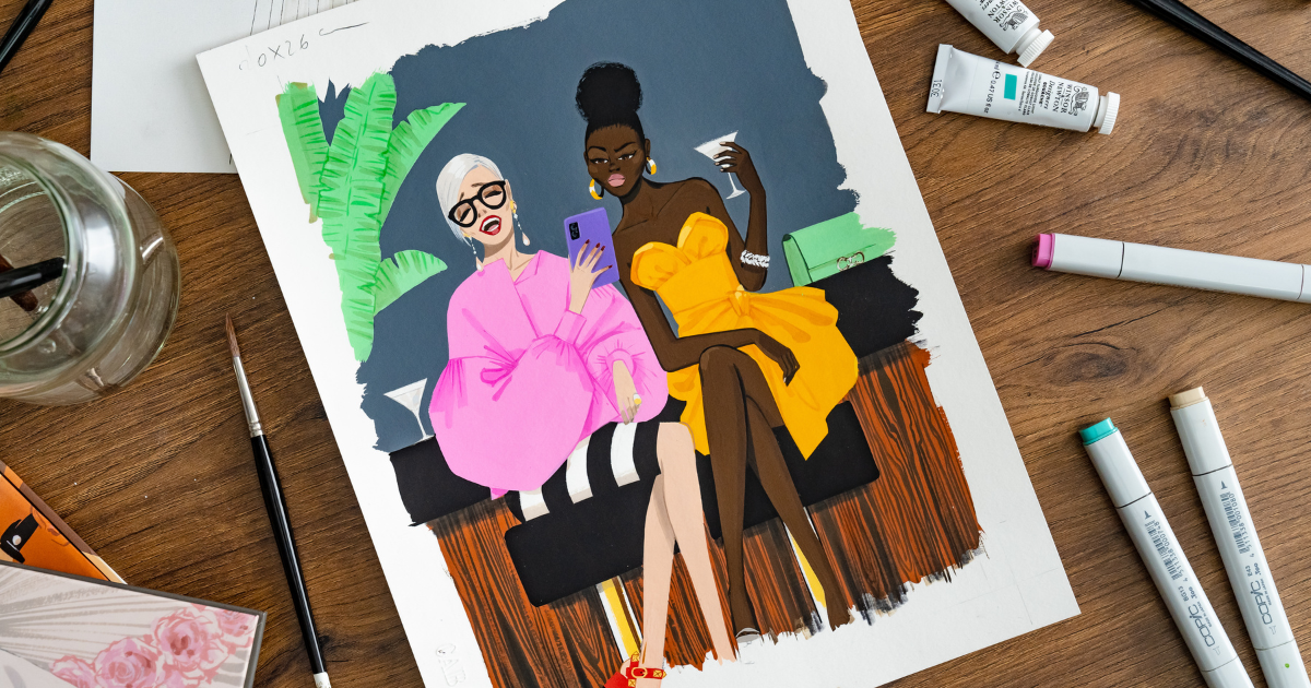 Jordi Labanda: El arte de la ilustración lifestyle que marcó una época | Domestika