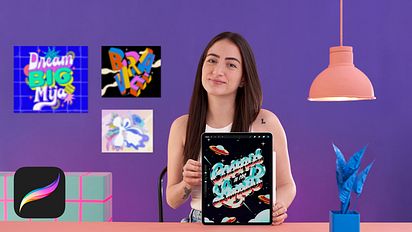 Online Course - Lettering with Procreate: Master the App (Ana Moreno ...