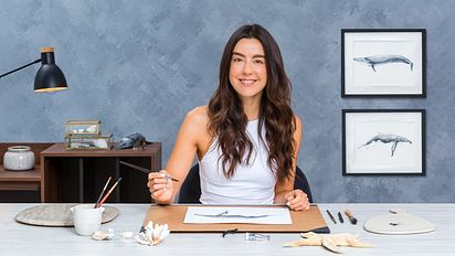 Online Course - Naturalist Illustration Techniques: Whales in ...