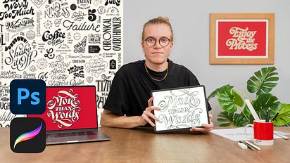 Online Course - Vintage Lettering: Custom Compositions From Scratch ...
