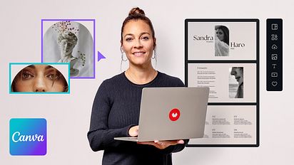 Aprende Online "Canva de 0 a 100: crea diseños de forma profesional" (Clàudia Cánovas) | Domestika
