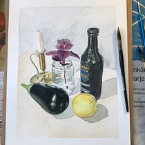Online Course - Contemporary Still Life with Watercolor (Elisa Alcalde ...