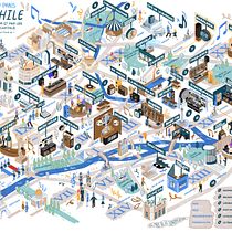 Online Course - Isometric Map Illustration: Capture a City's Vibrancy ...