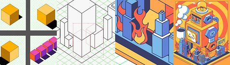 Online Course - Isometric Vector Illustrations from Scratch (Jorsh Peña ...