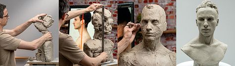 Online Course - Clay Portrait: Model a Full-Scale Face (Efraïm ...