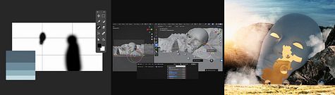 Online Course - Futuristic 3D Environments with Photoshop and Blender (Biel Vazquez) | Domestika