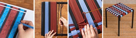 Online Course - Rope Weaving Techniques for Colorful Chairs (Clara ...