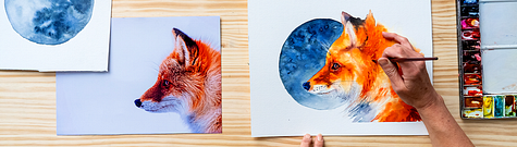 Online Course - Expressive Animal Portraits in Watercolor (Sarah Stokes ...