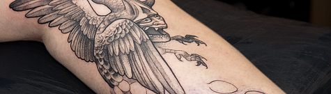 Online Course - Blackwork Tattoo Techniques with Fine Lines (Mazvtier ...