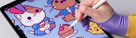 Online Course - Kawaii-Style Story Illustration (Sara Gaiaudi) | Domestika