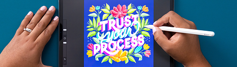 Online Course - Floral Lettering with Procreate (Bren Navarro) | Domestika