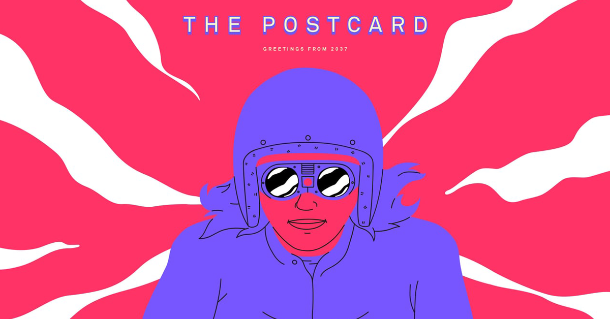 'The postcard': postales desde el futuro en stop motion | Domestika
