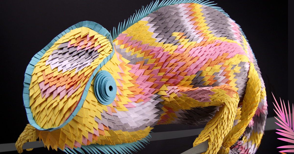 Escultura De Clip De Papel