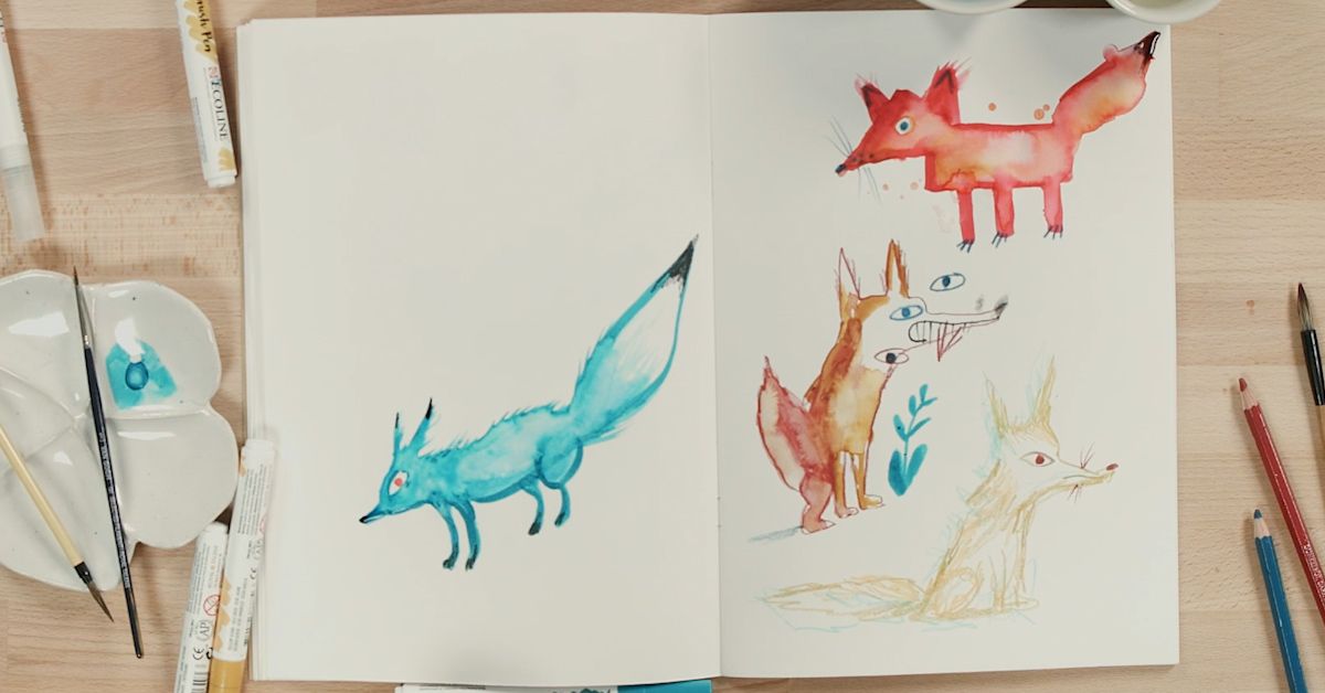Illustration Tutorial: How to Tackle the Blank Page | Domestika