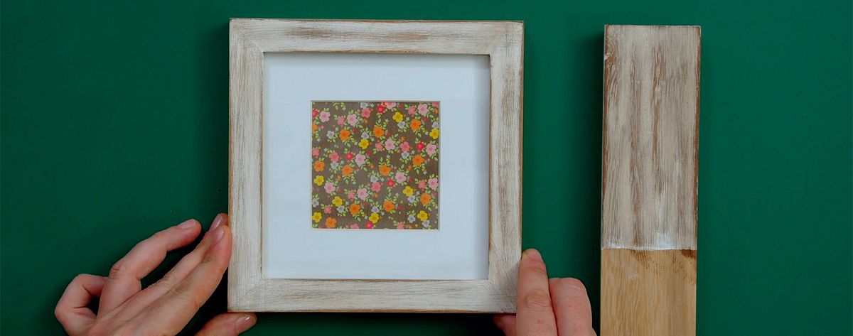 How to Age Wooden Picture Frames | Domestika