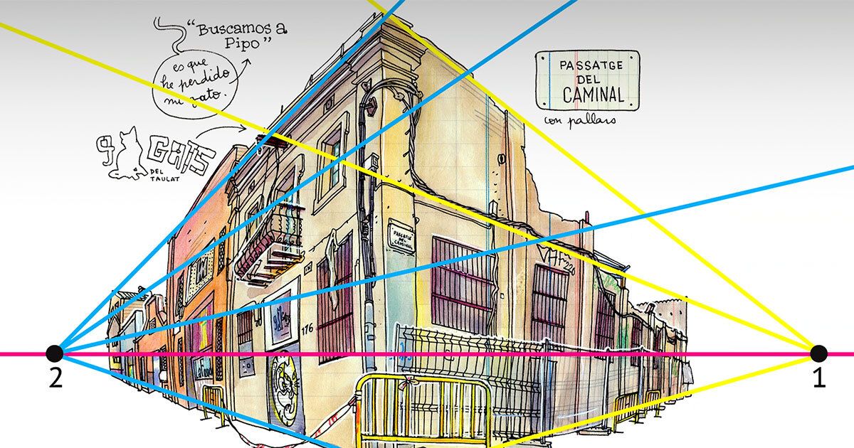 Cozinha Com Perspectiva De Dois Pontos