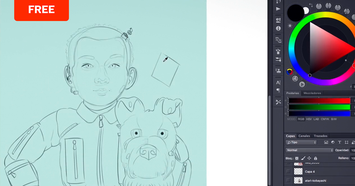 How To Draw A Person On Photoshop