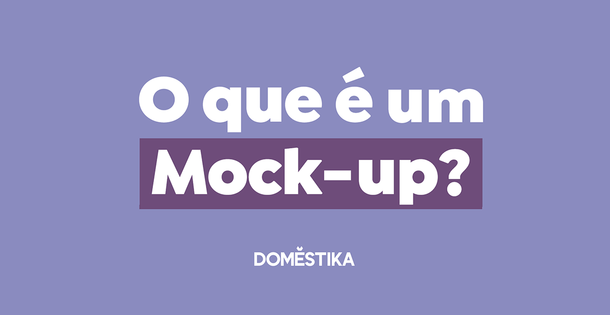 O que é um mock-up e qual sua função no design? | Domestika