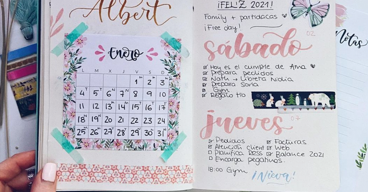 10 Inspirational Bullet Journal Instagram Accounts | Domestika