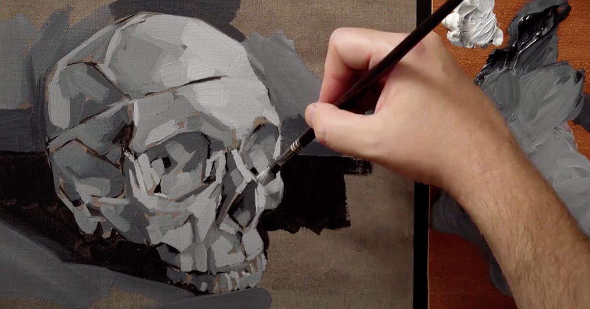 Painting Tutorial: Water Mixable Oils for Beginners | Domestika