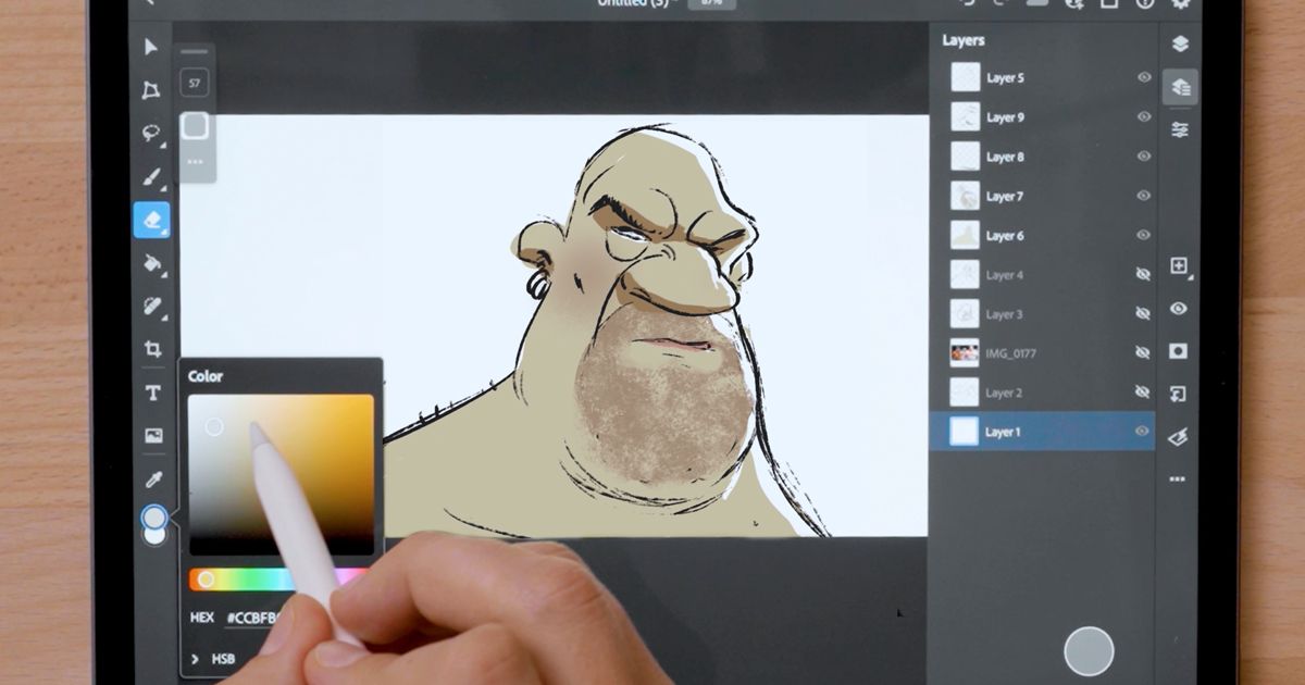 Painting Tutorial: How to Draw a Stylized Portrait in Photoshop | Domestika