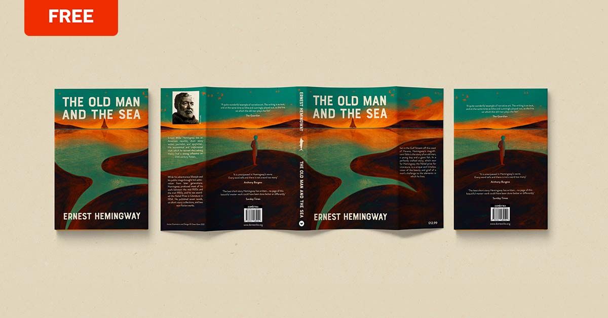 Free PSD Template to Design a Stunning Book Cover Jacket | Domestika