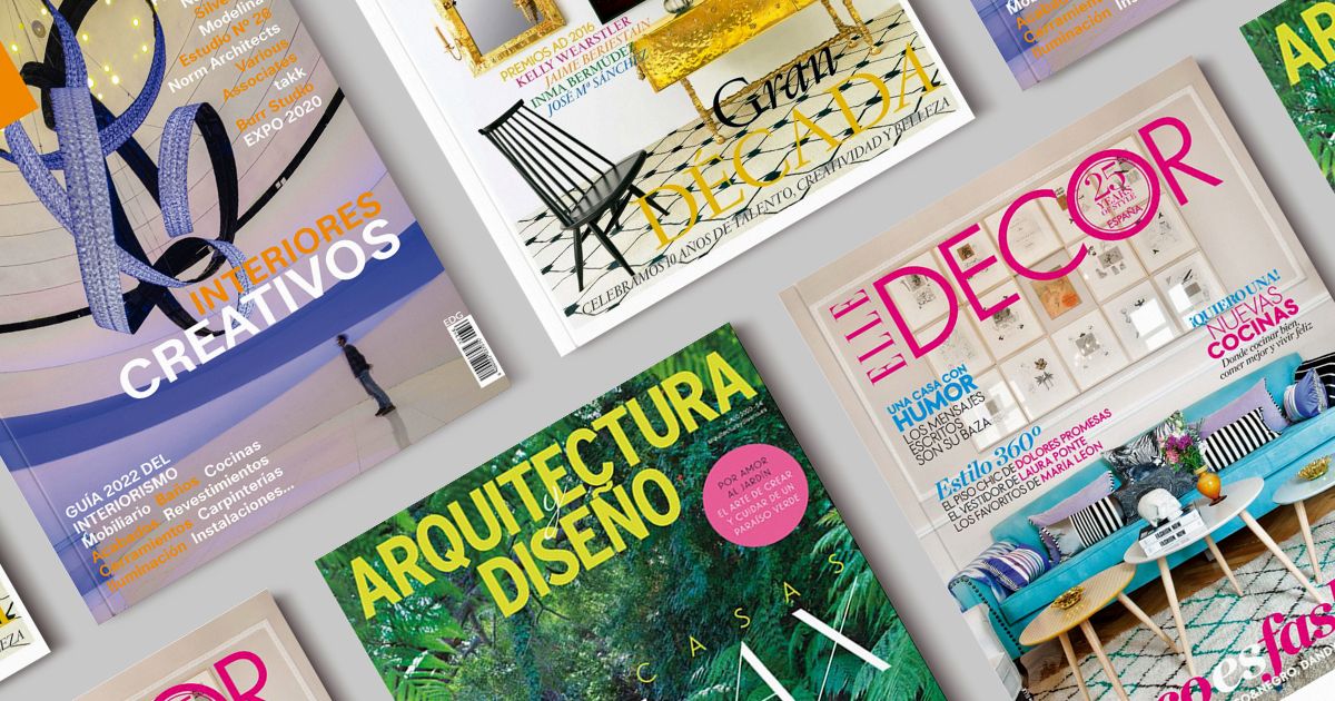 10 revistas de interiorismo para inspirarte | Domestika