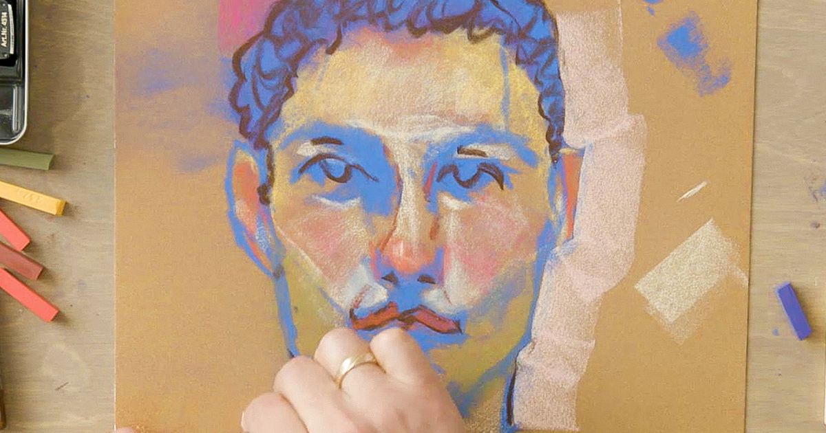 Drawing Tutorial: How to Make a Chalk Pastel Portrait | Domestika