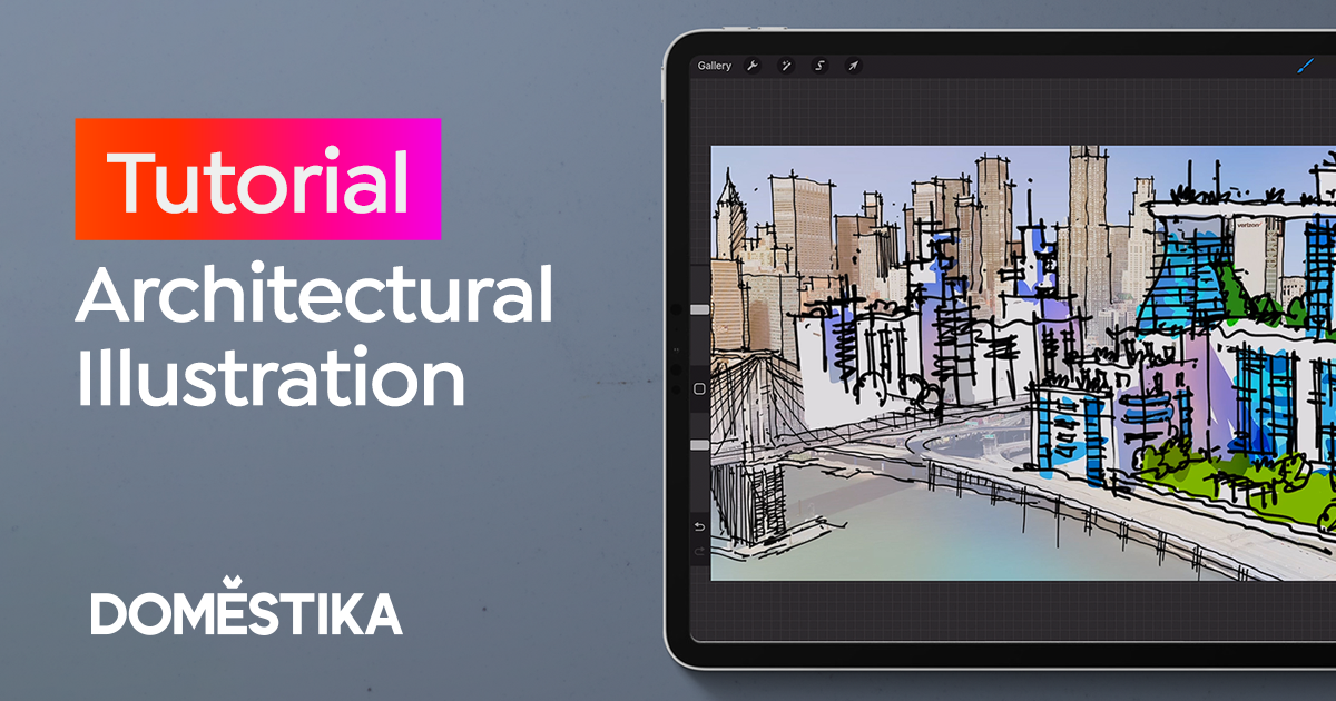 Illustration Tutorial: How to Redesign a City Skyline | Domestika
