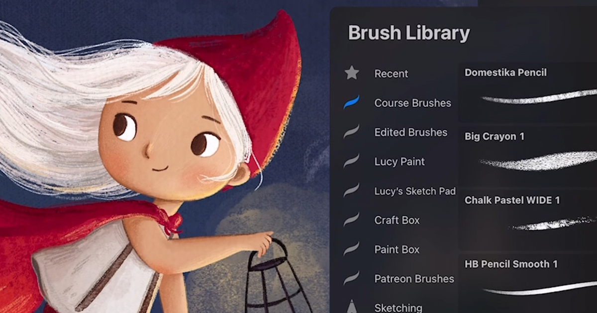 Free Procreate Brushes for Children’s Illustration | Domestika