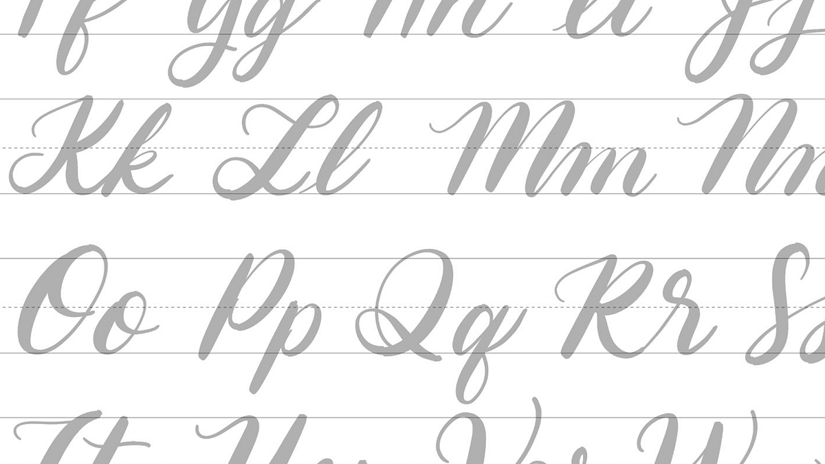 Descarga gratis: Ejercicios de lettering con el abecedario | Domestika