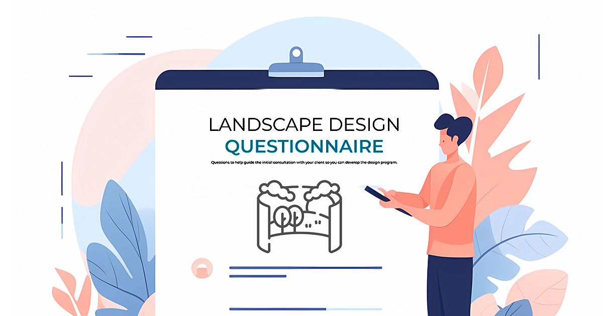 Free PDF: Landscape Design Questionnaire | Domestika