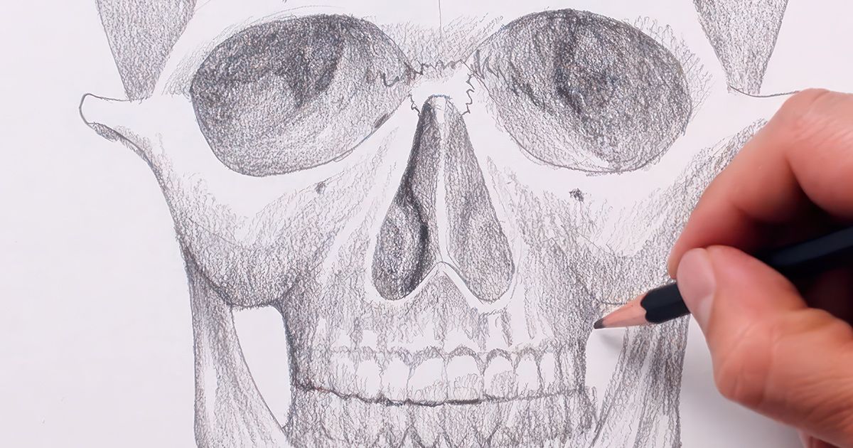 Easy Skull Drawing Ideas | Domestika