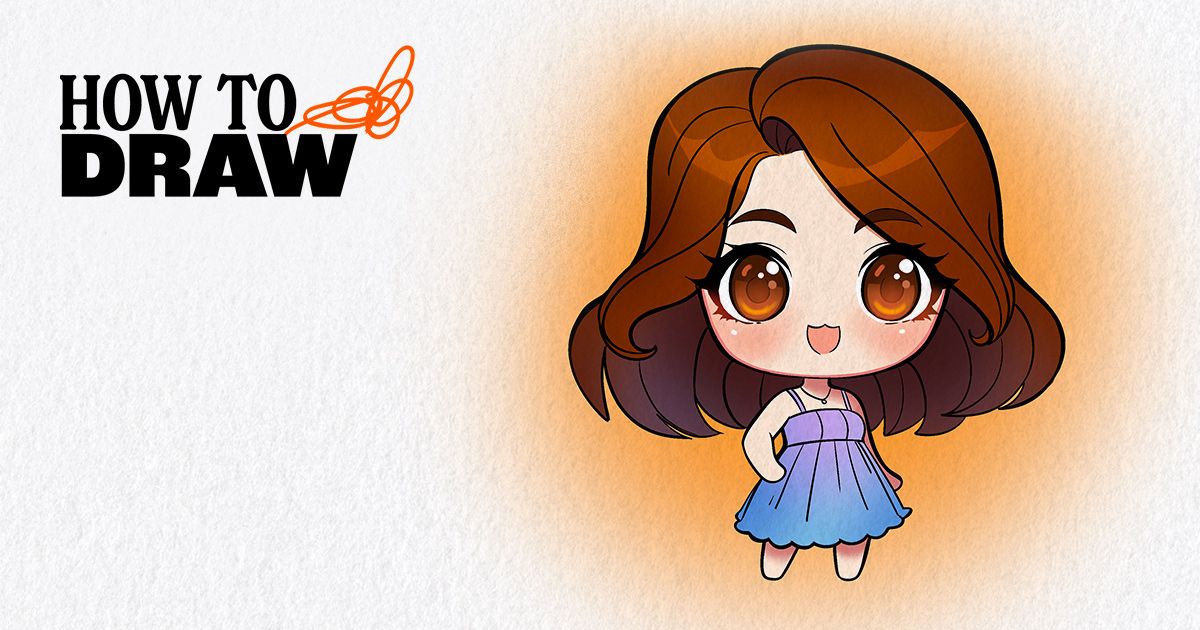 Tutorial gratuito en PDF: Cómo dibujar un personaje Chibi paso a paso. | Domestika