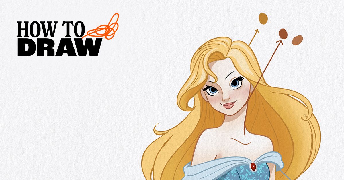 How To Draw Disney Princess Rapunzel Step By Step