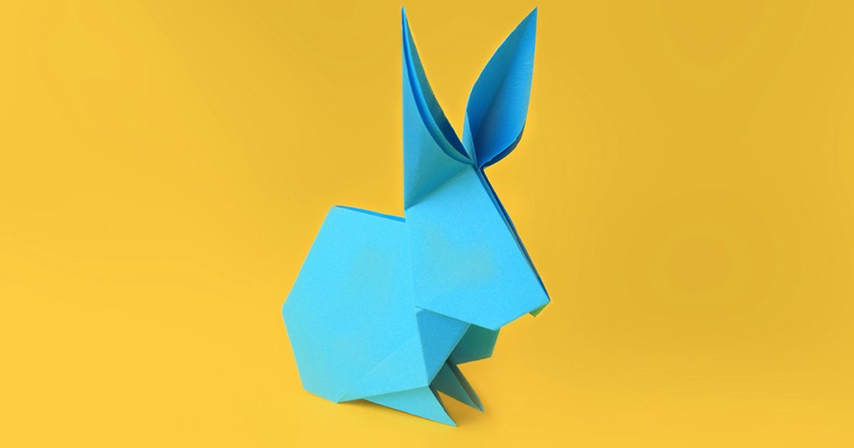 Easy Origami Animals Rabbit How To Make An Origami Rabbit | Simple And