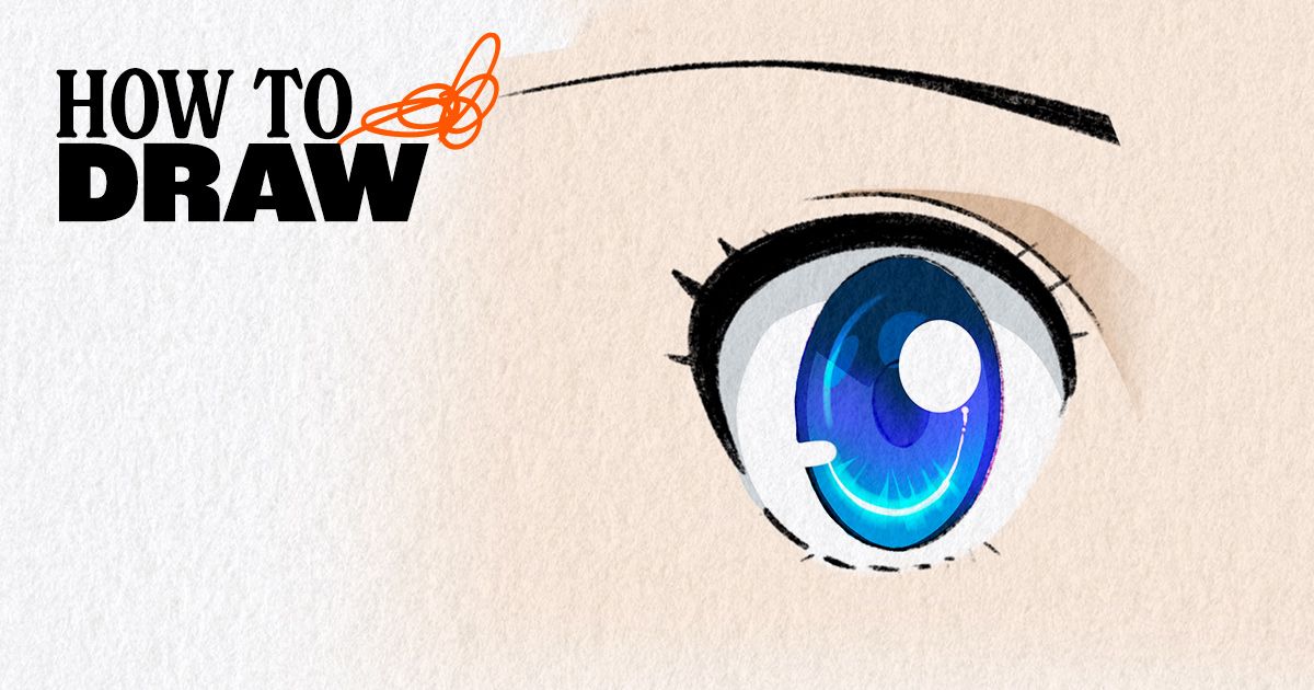 Anime Eye Coloring Tutorial